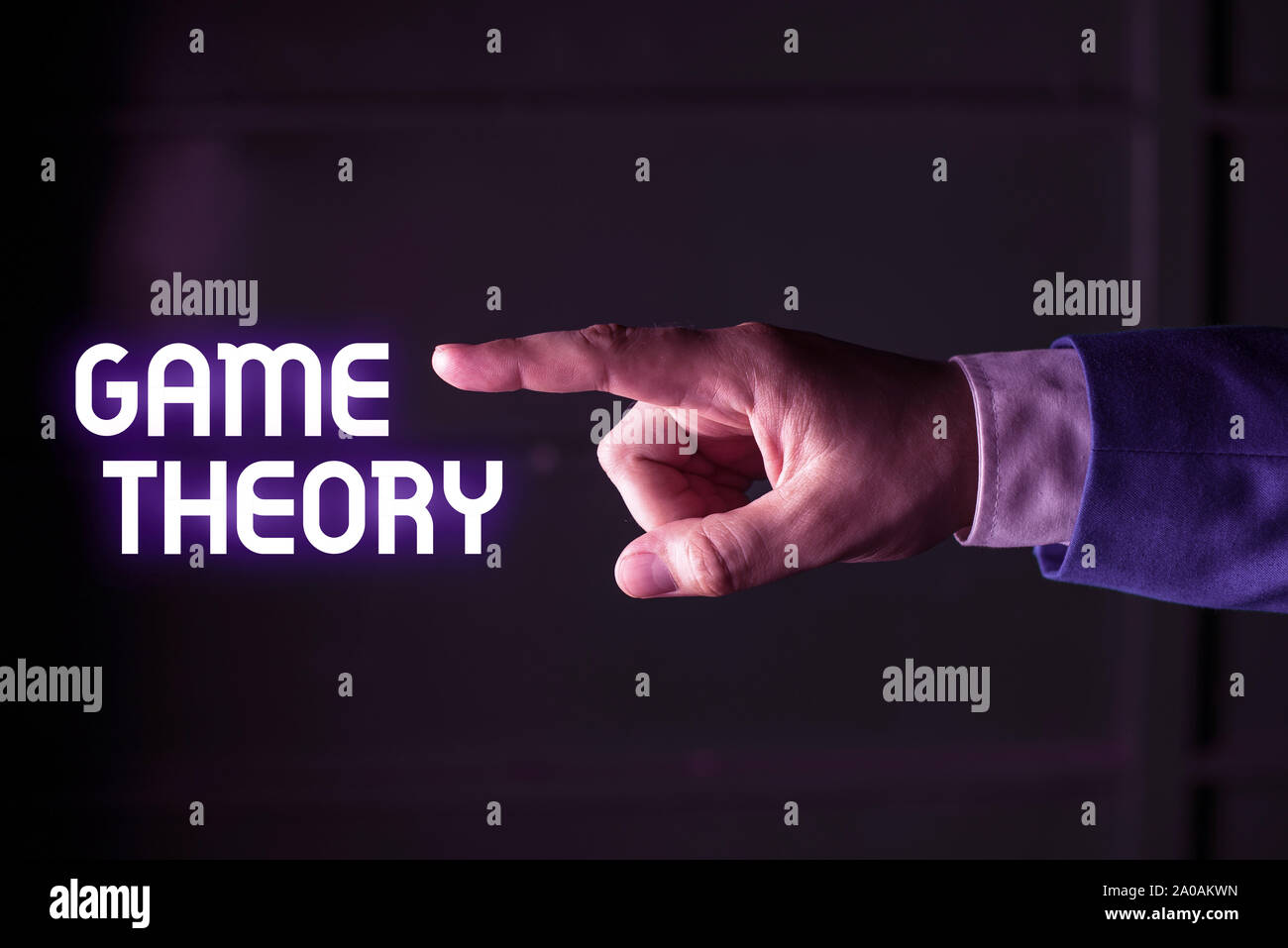 Handwriting text writing Game Theory. Conceptual photo branch of ...