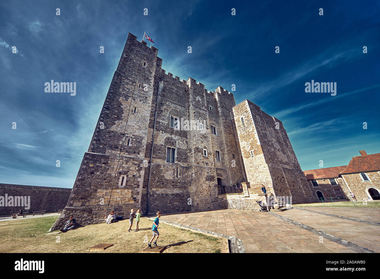 Dover Castle is a medieval castle in Dover, Kent, England. It was ...
