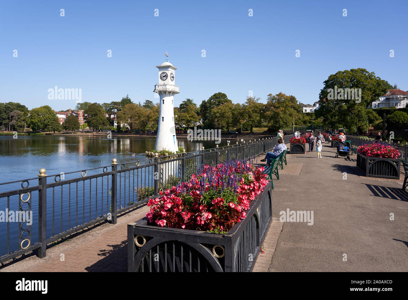 Roath park lighthouse hi-res stock photography and images - Alamy