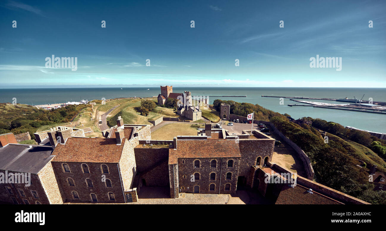 Dover Castle is a medieval castle in Dover, Kent, England. It was ...