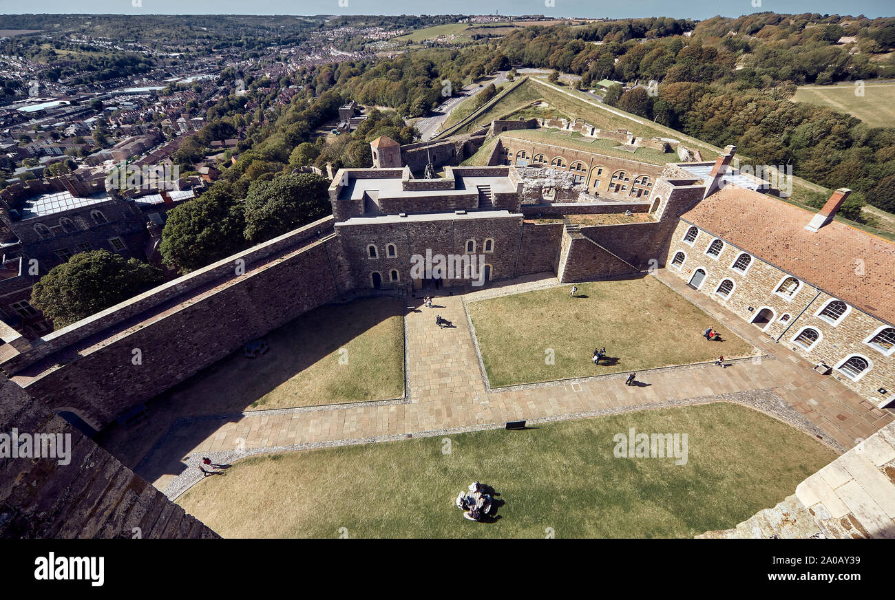 Dover Castle is a medieval castle in Dover, Kent, England. It was ...