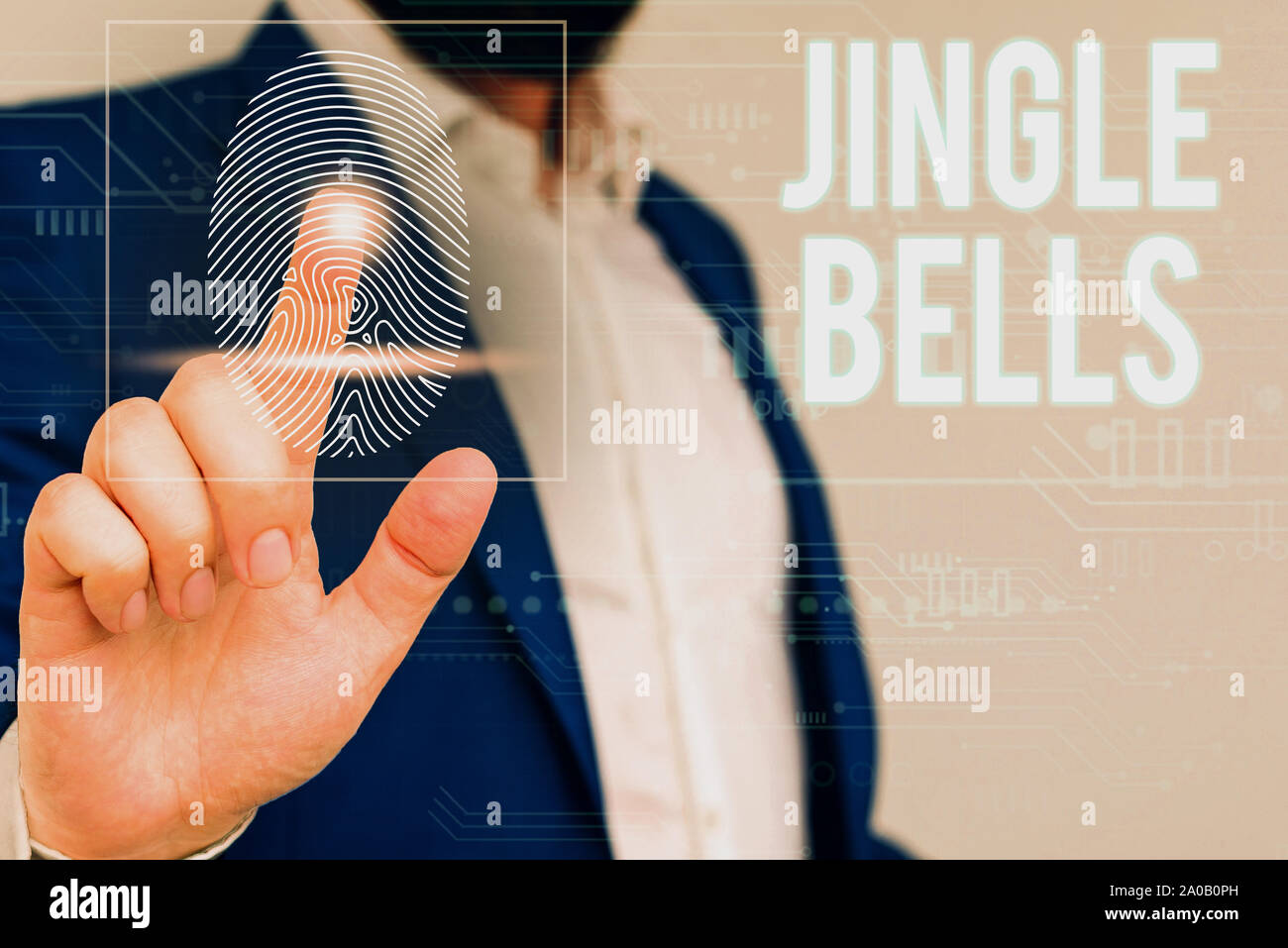 Writing note showing Jingle Bells. Business concept for Most famous ...