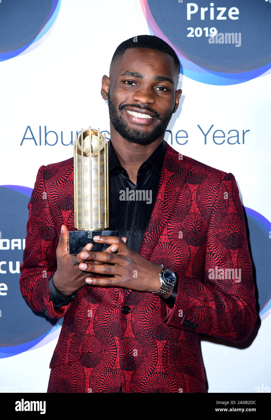 Dave during the Hyundai Mercury Prize 2019, held at the Eventim Apollo ...
