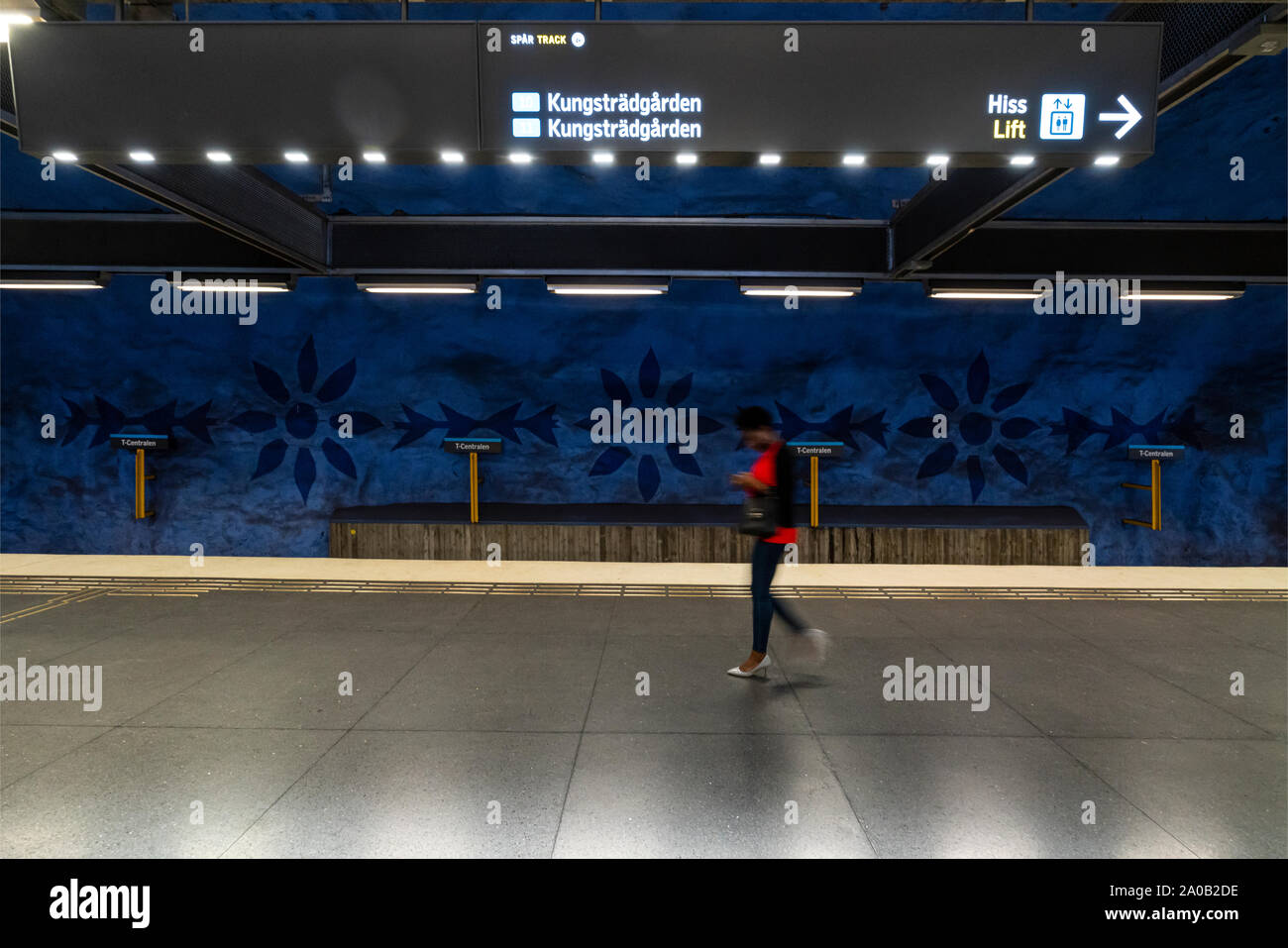 T centralen metro station hi-res stock photography and images - Alamy