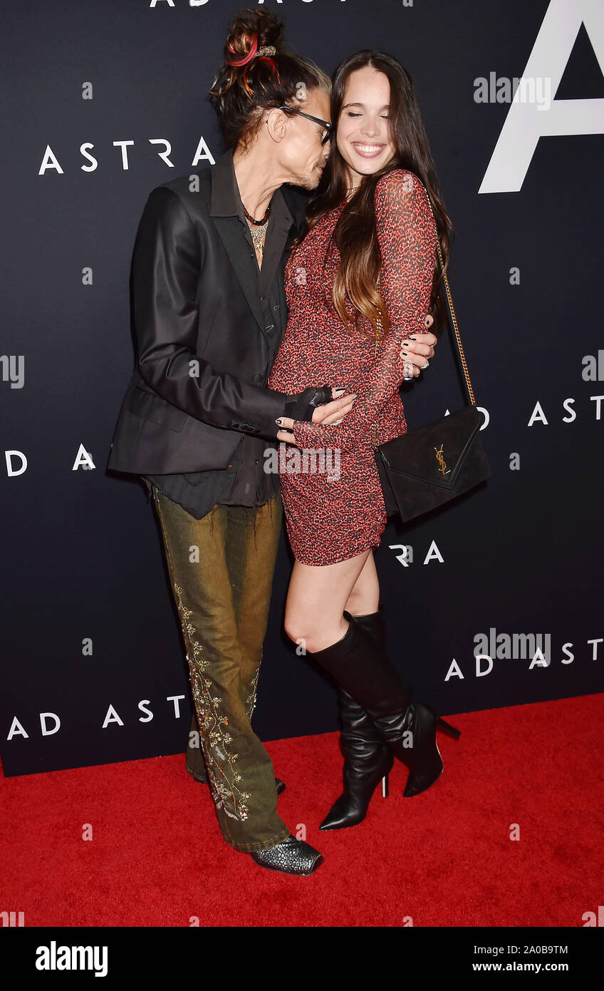 HOLLYWOOD, CA - SEPTEMBER 18: Steven Tyler and Chelsea Tyler attend the ...