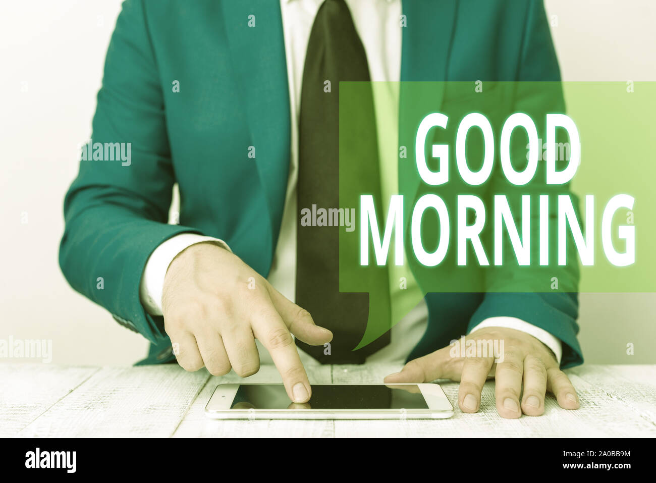 Conceptual hand writing showing Good Morning. Concept meaning A ...