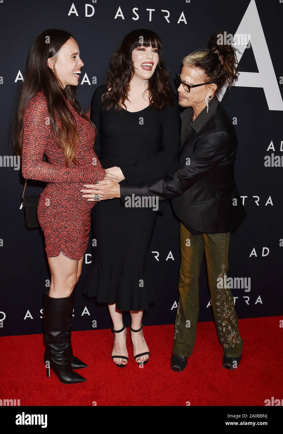 HOLLYWOOD, CA - SEPTEMBER 18: (L-R) Chelsea Tyler, Liv Tyler and Steven ...