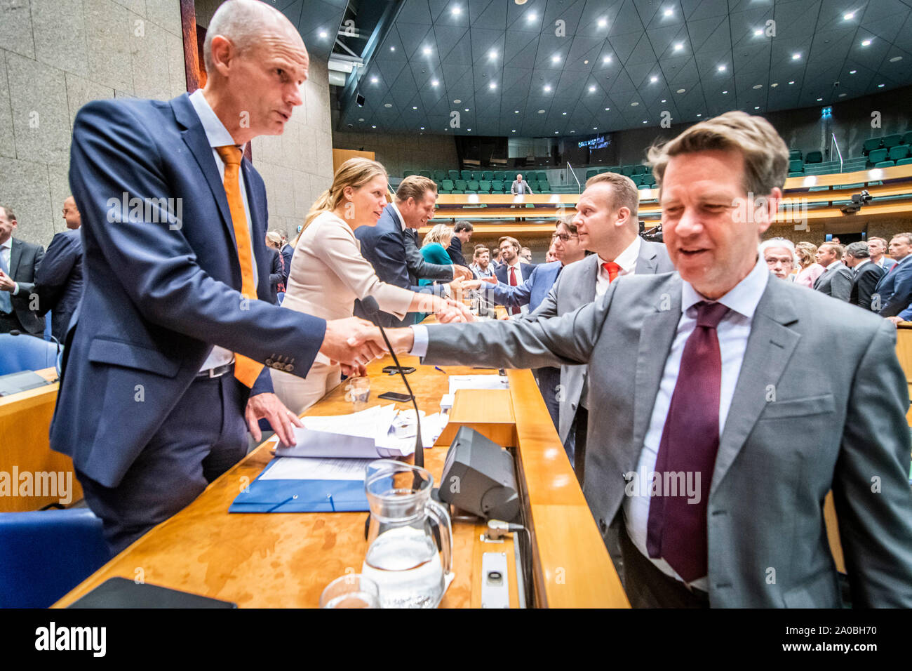 Den Haag, Netherlands. 19th Sep, 2019. DEN HAAG, 18-09-2019, Dag 2 van de Algemene Politieke ...