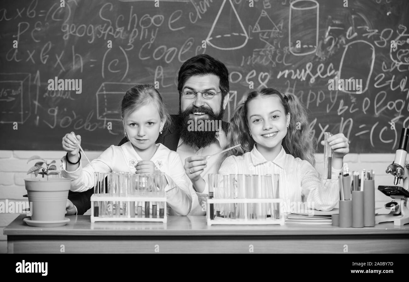 School biology experiment. Explaining biology to children. How to ...