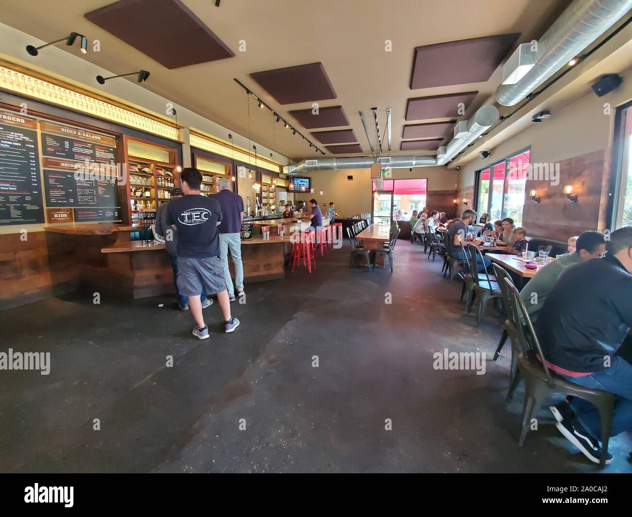 Photograph of roam artisan burgers hi-res stock photography and images ...