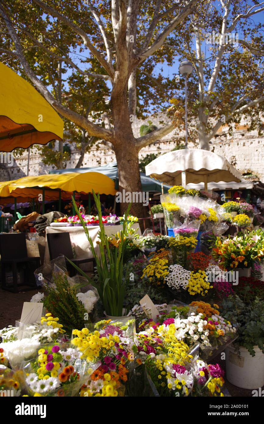 The open market in Split, Croatia Stock Photo - Alamy