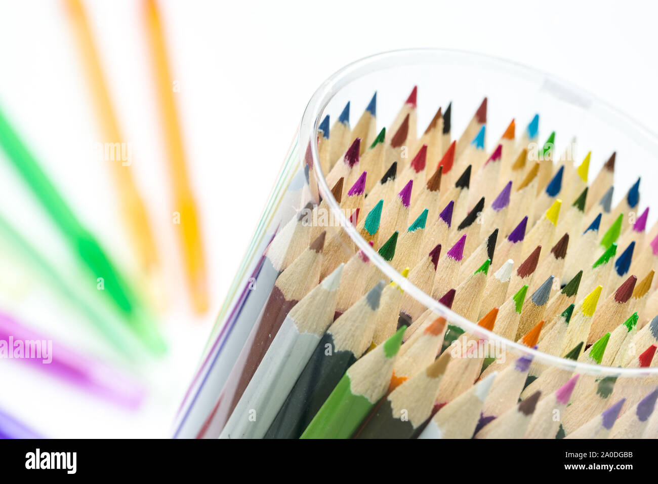 Crayon tips hi-res stock photography and images - Alamy