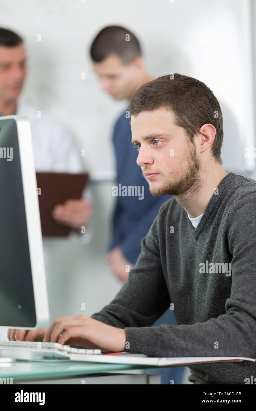 Education electronic whiteboard teacher hi-res stock photography and ...