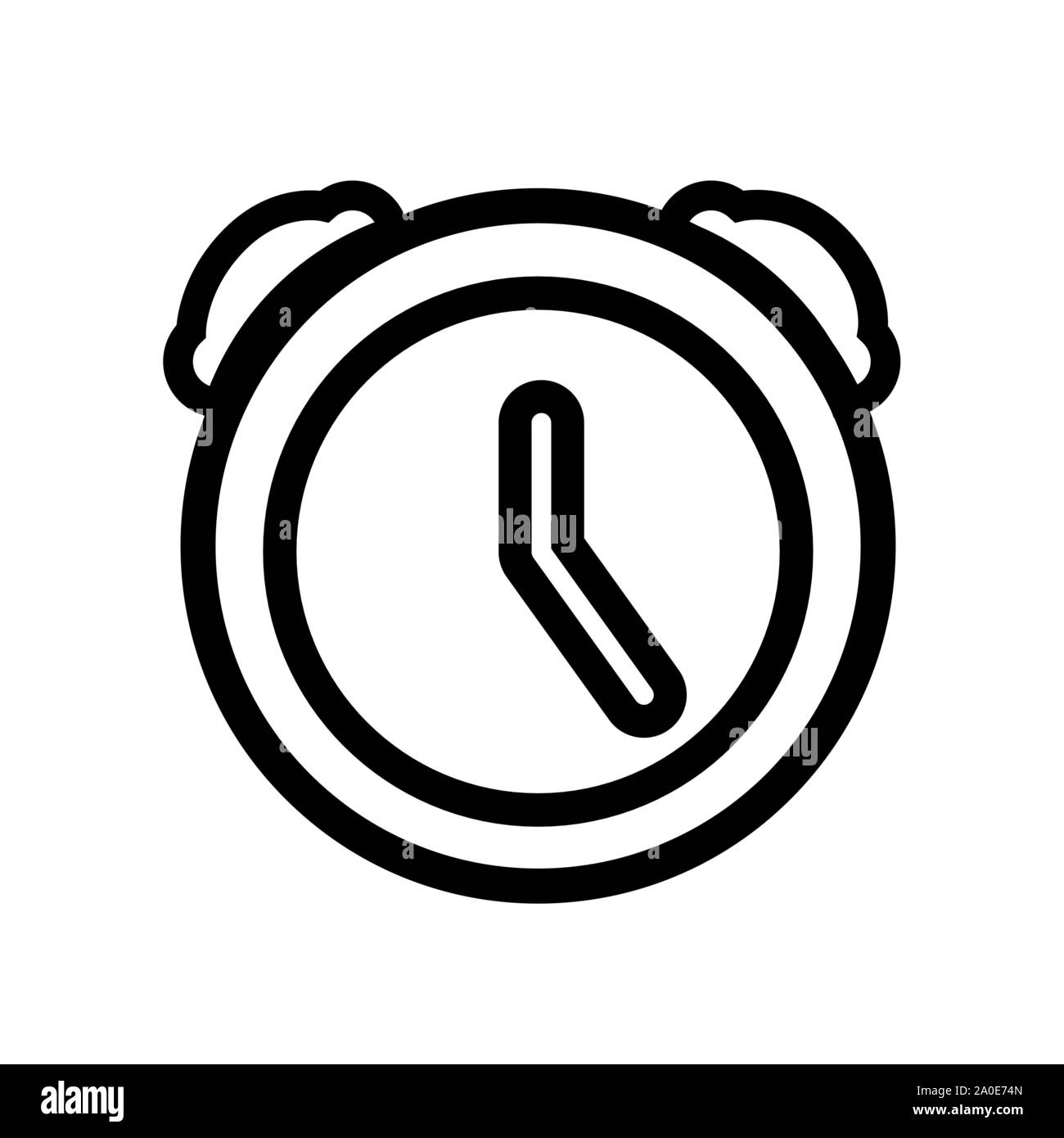 alarm clock isolated icon vector illustration design Stock Vector Image ...