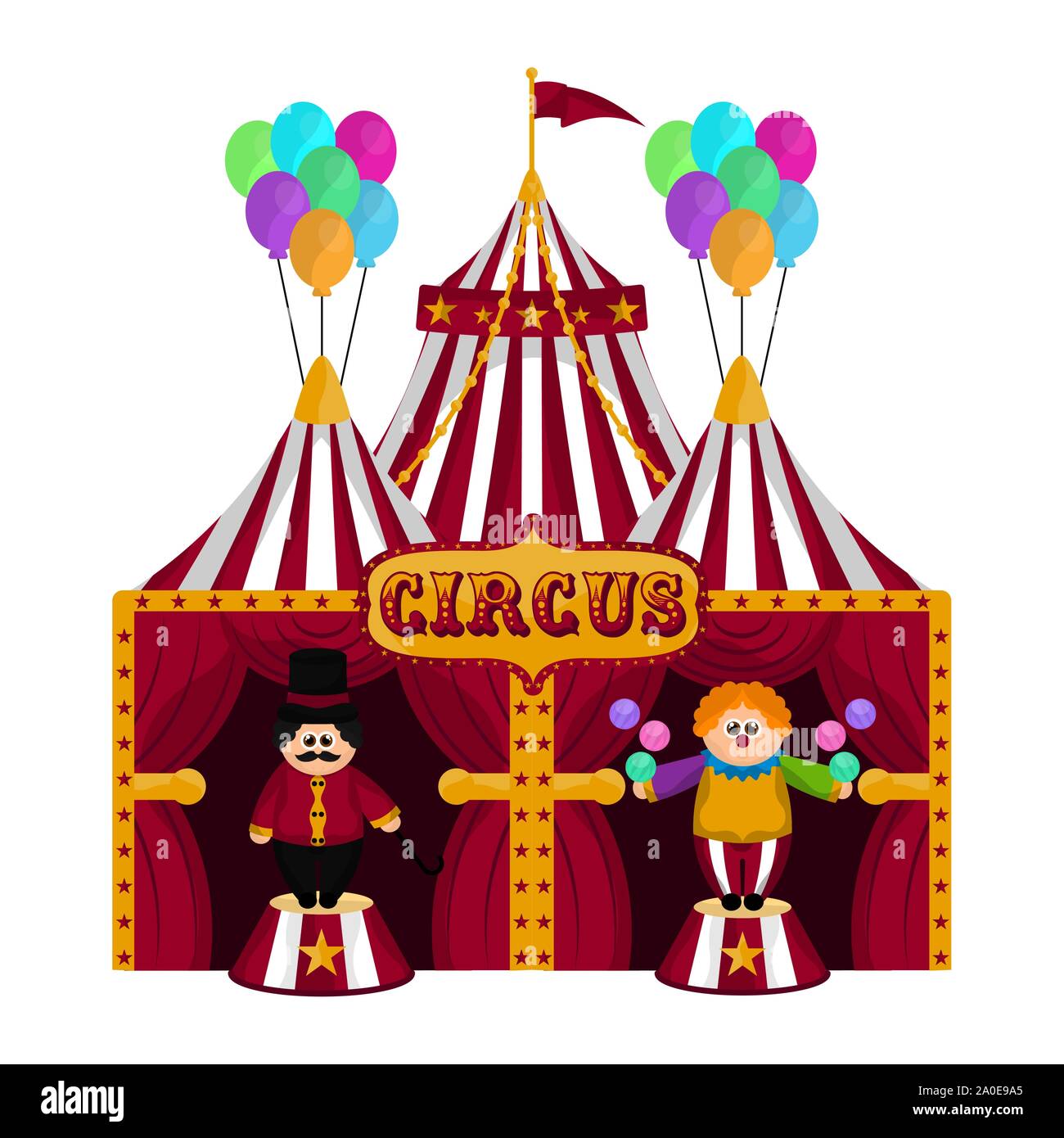 A frame tent Cut Out Stock Images & Pictures - Alamy