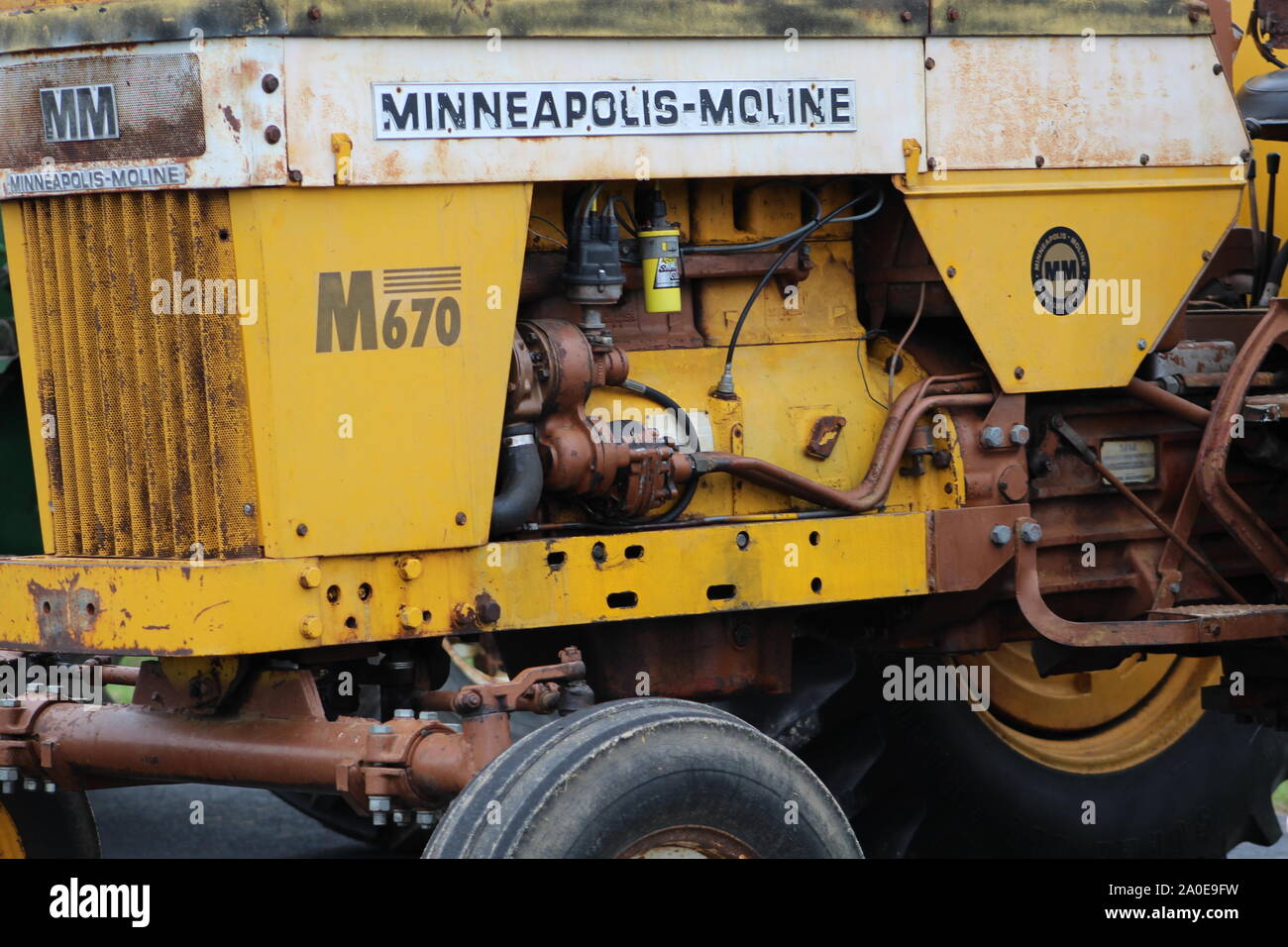 Minneapolis Moline Tractor High Resolution Stock Photography and Images ...