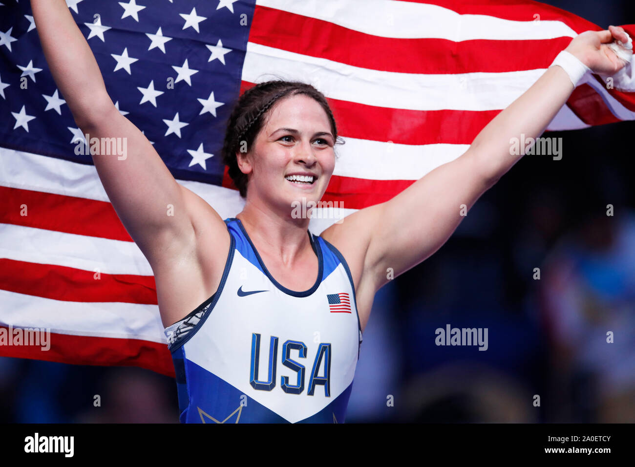 Nursultan, Kazakhstan. 19th Sep, 2019. Adeline Maria Gray (USA ...