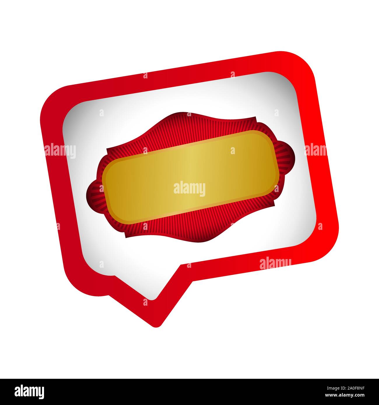 speech bubble message icon vector illustration design Stock Vector ...