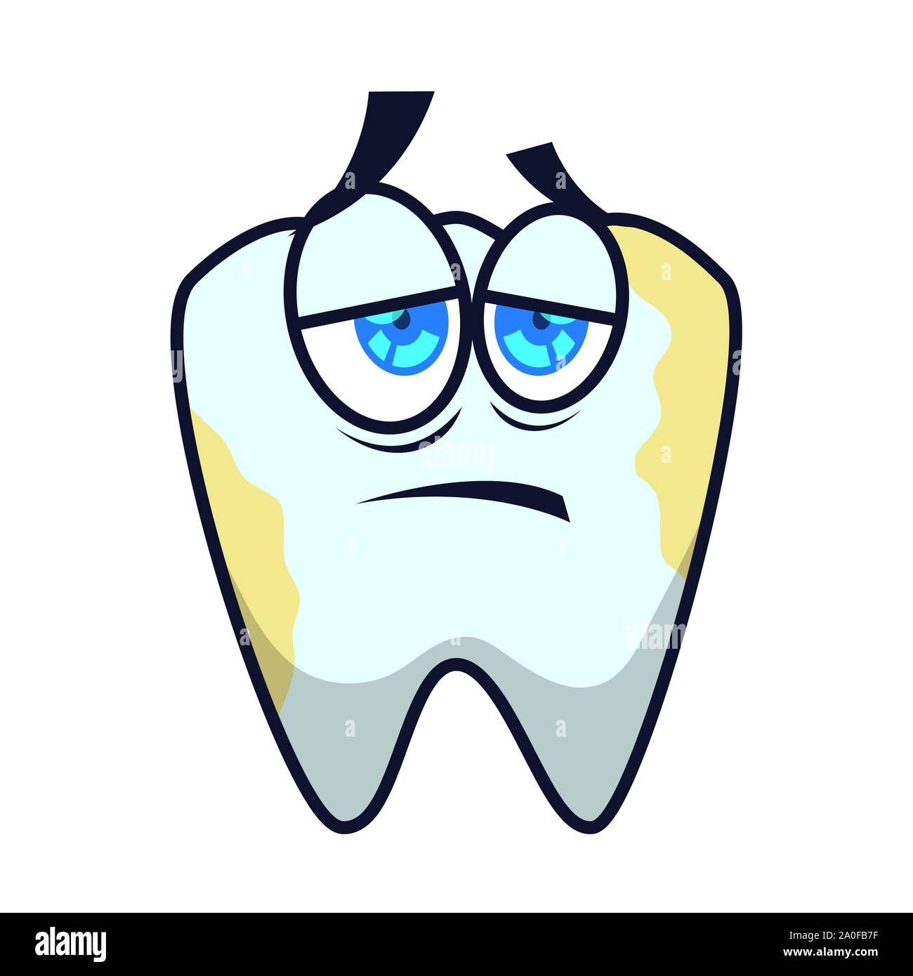 tooth human kawaii character vector illustration design Stock Vector ...