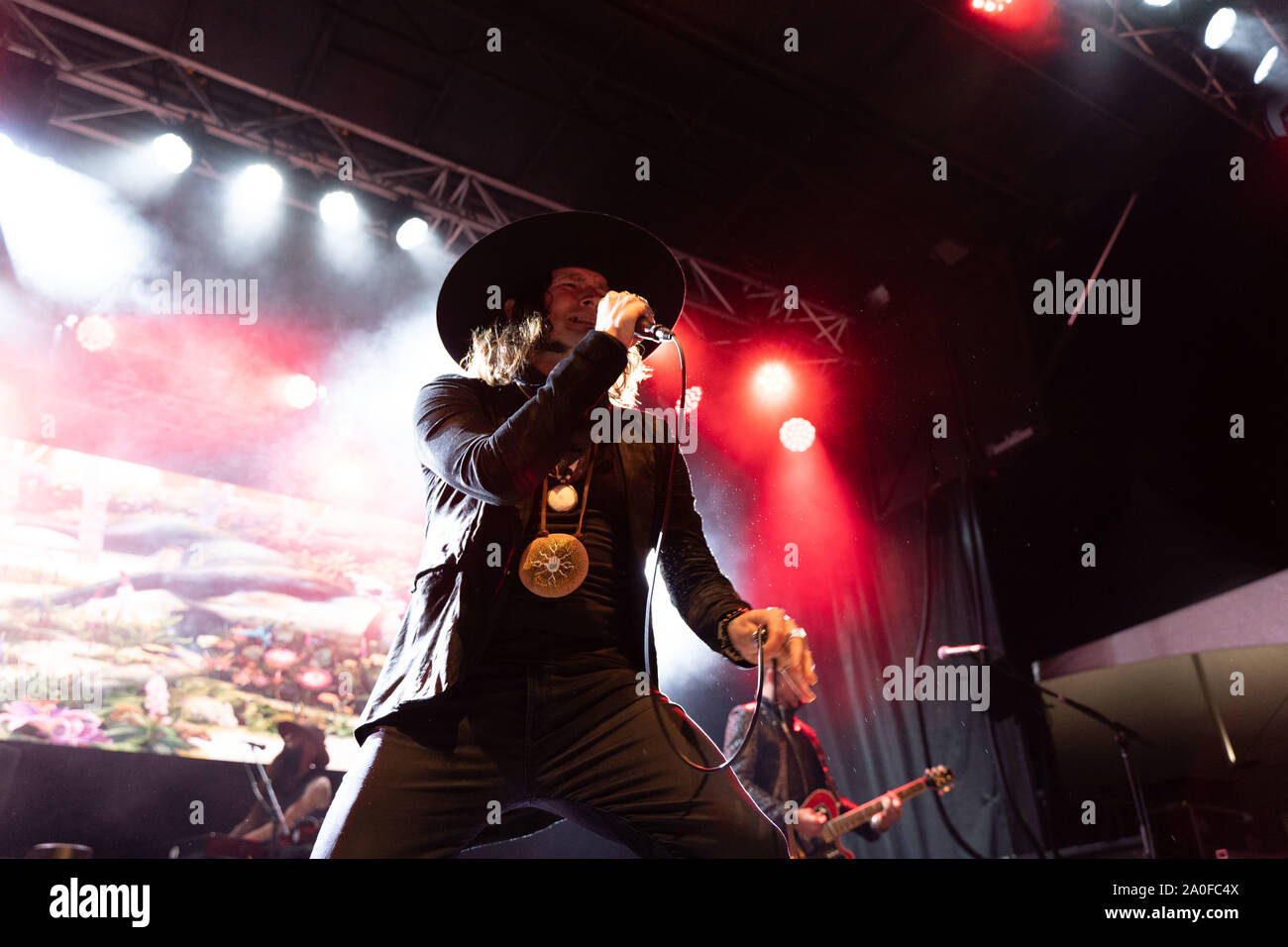 American band Rival Sons performing at Summerset Music & Arts Festival ...