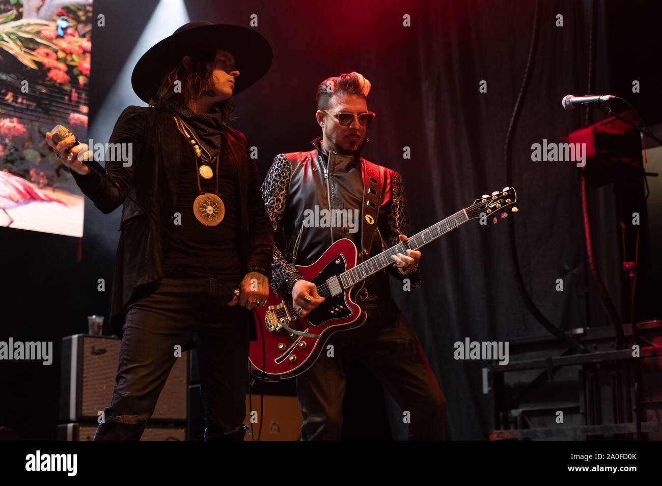 American band Rival Sons performing at Summerset Music & Arts Festival ...