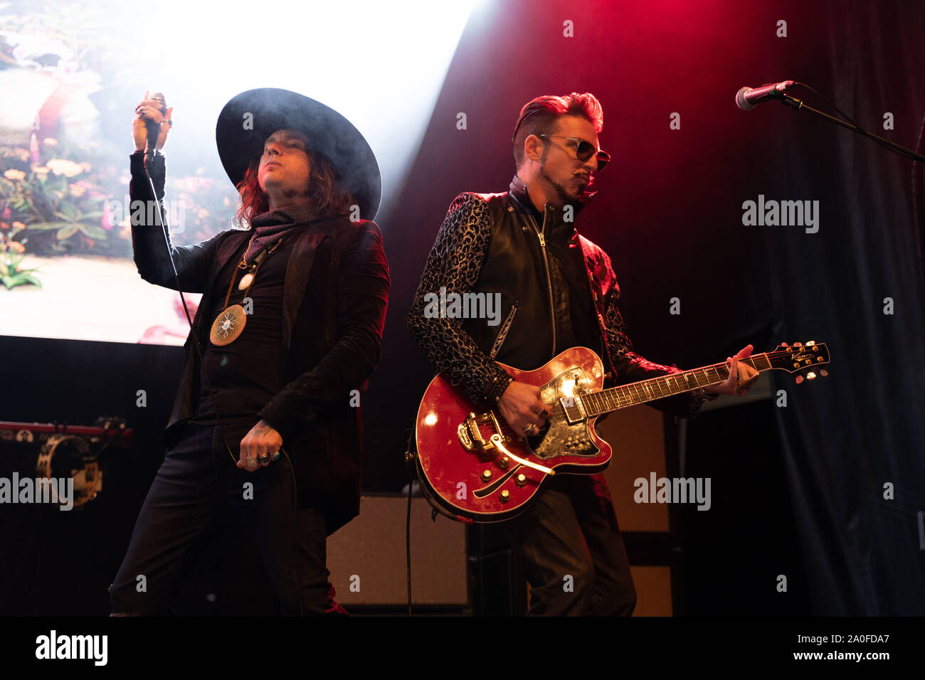 American band Rival Sons performing at Summerset Music & Arts Festival ...