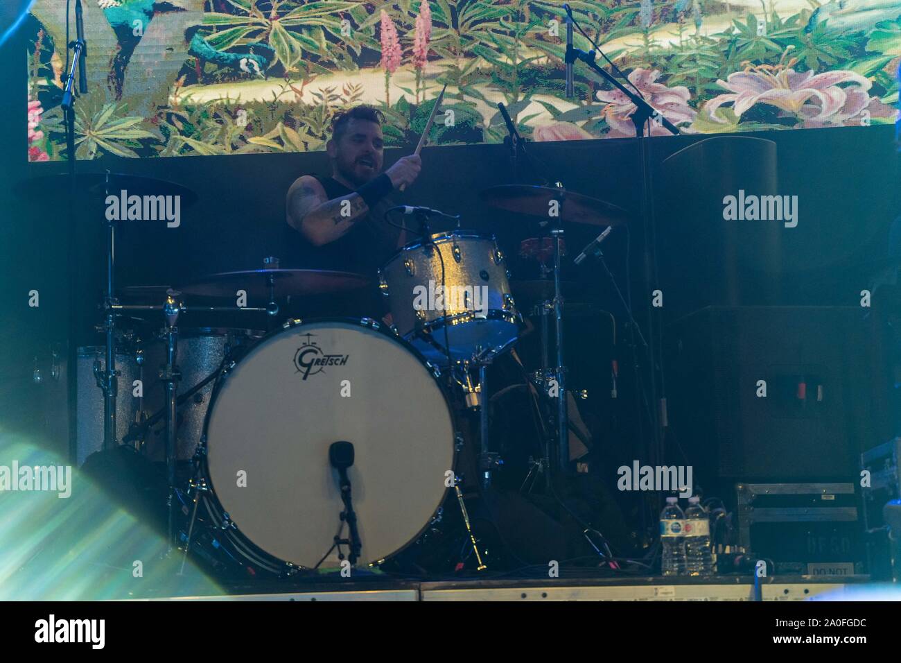 American band Rival Sons performing at Summerset Music & Arts Festival ...