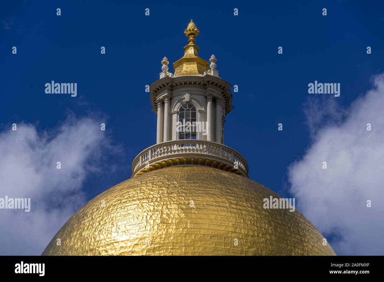 Massachusetts State House Dome Stock Photos & Massachusetts State House ...