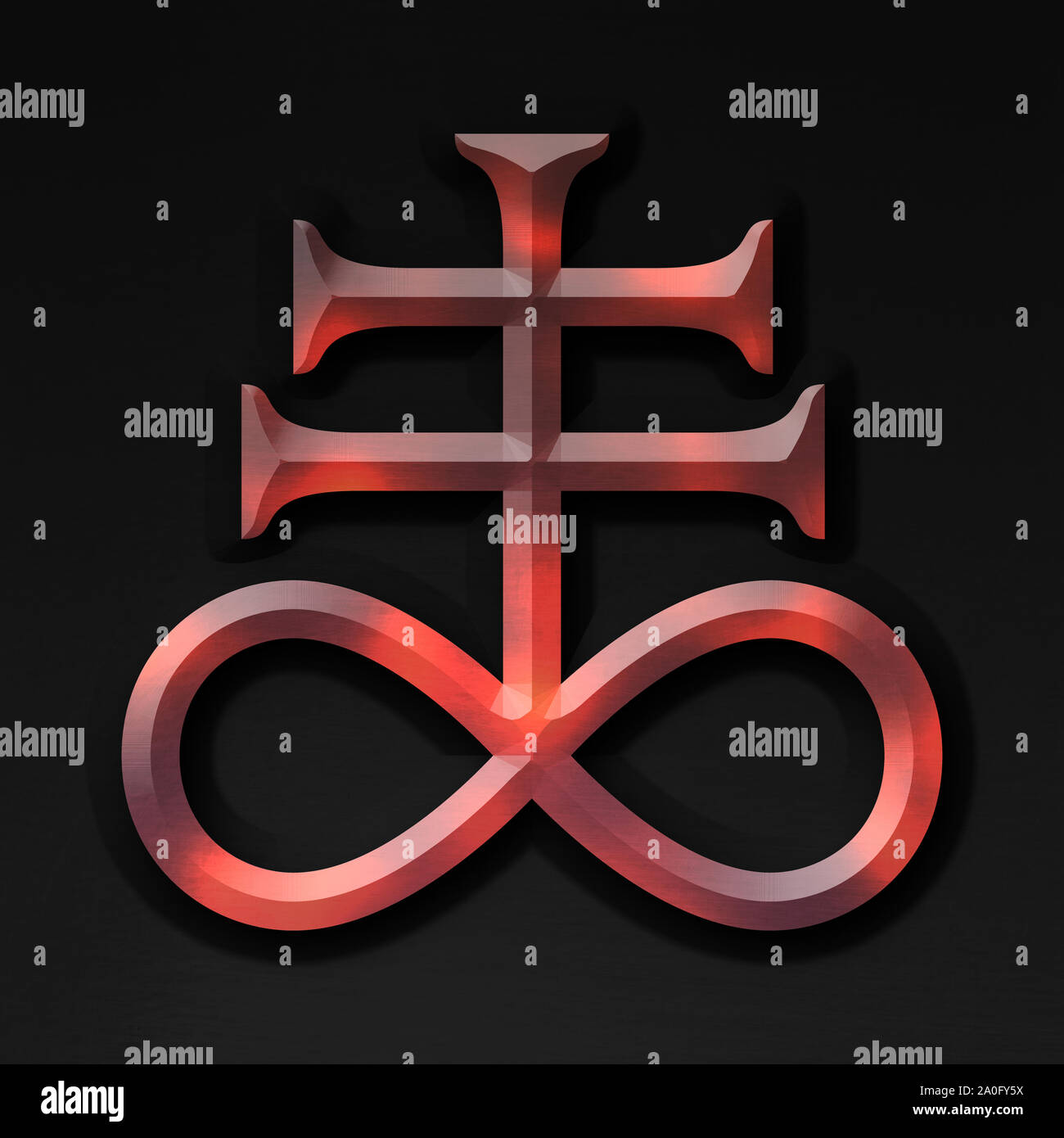 Alchemy Symbol - Sulfur Stock Photo - Alamy