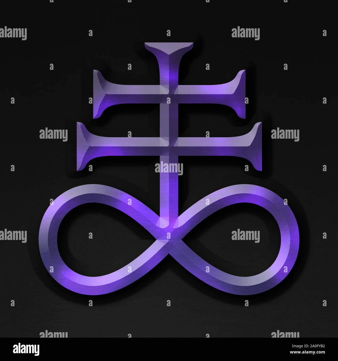 Alchemy Symbol - Sulfur Stock Photo - Alamy