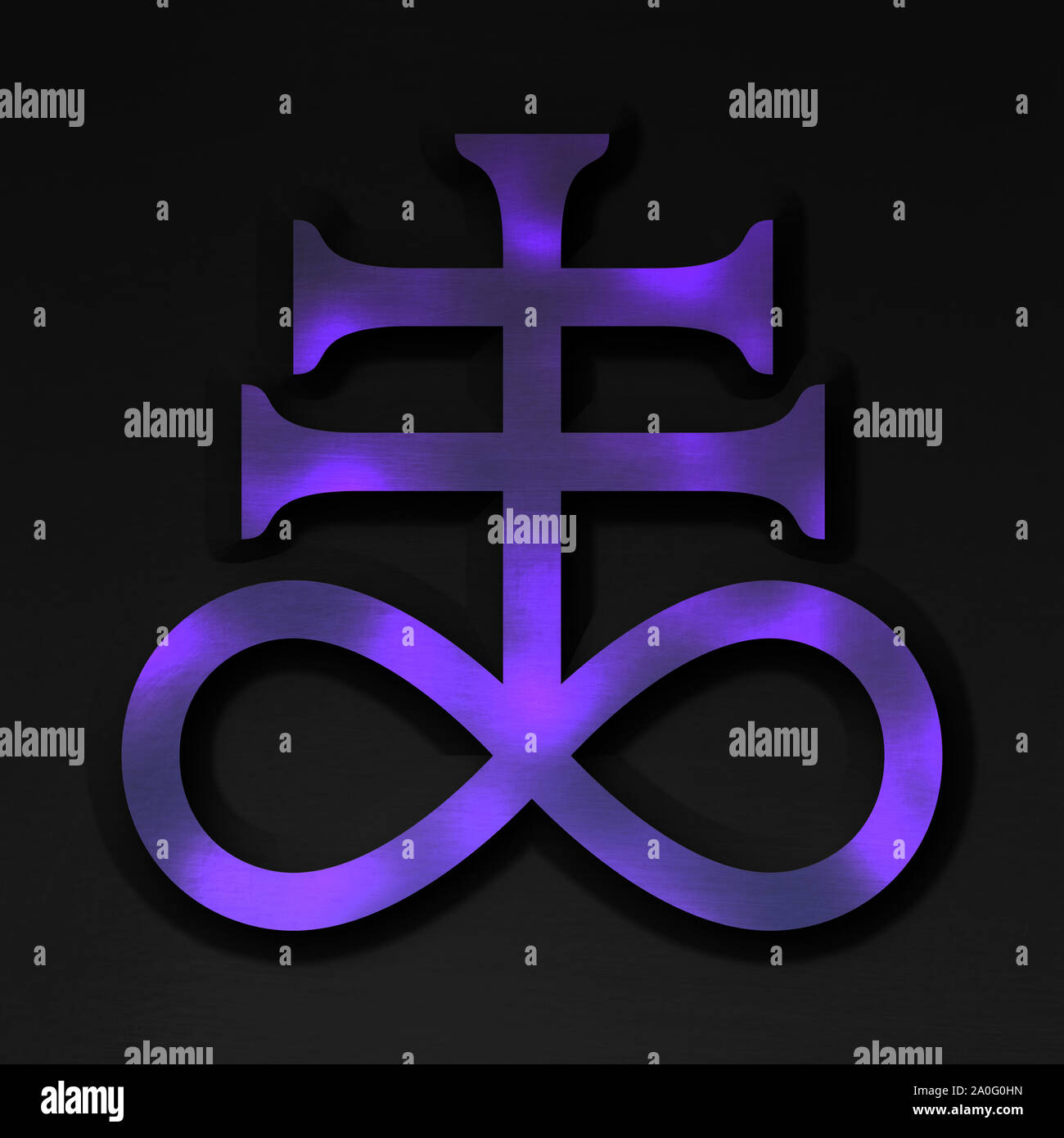 Alchemy Symbol - Sulfur Stock Photo - Alamy