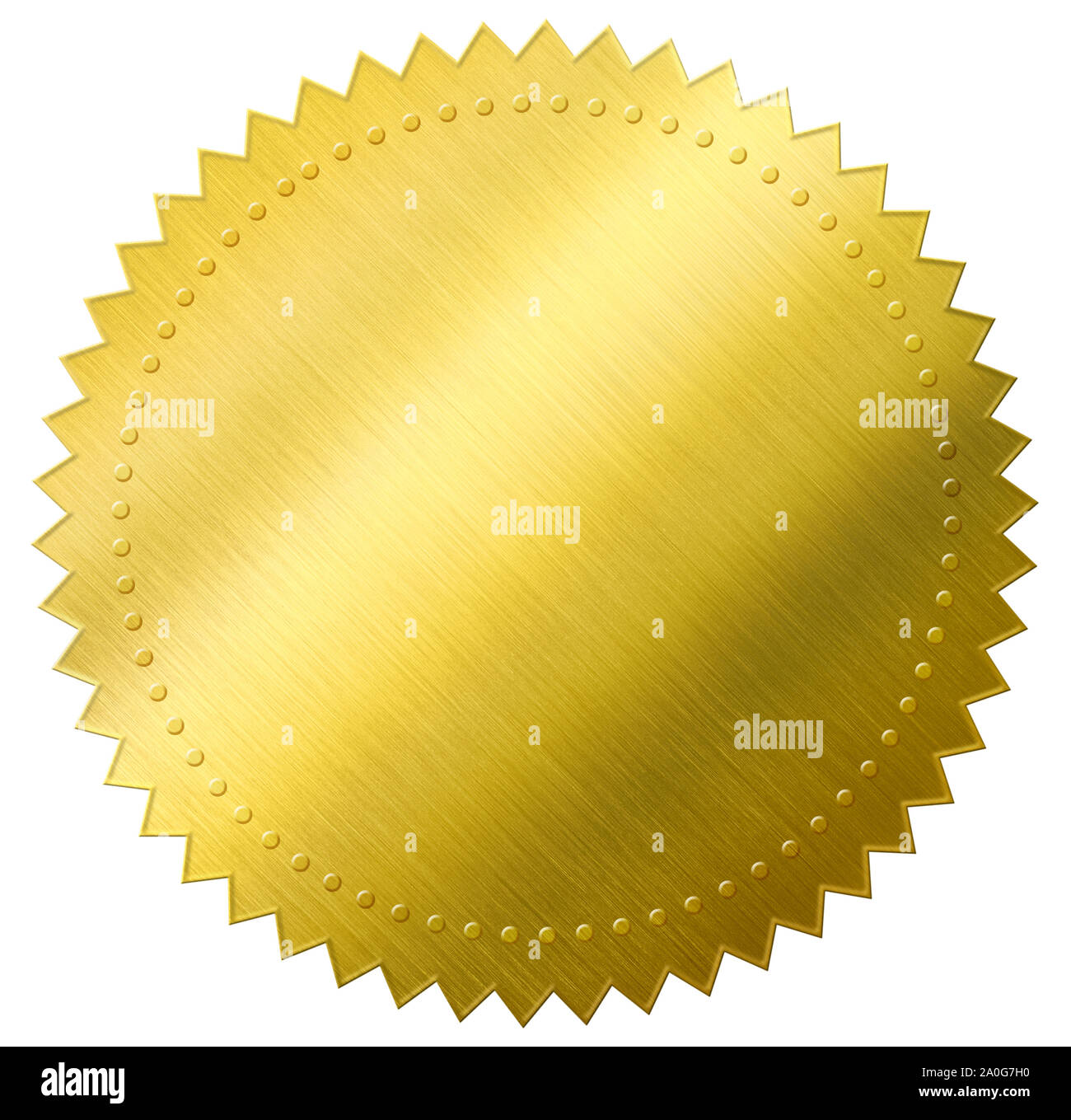 Gold star sticker hi-res stock photography and images - Alamy