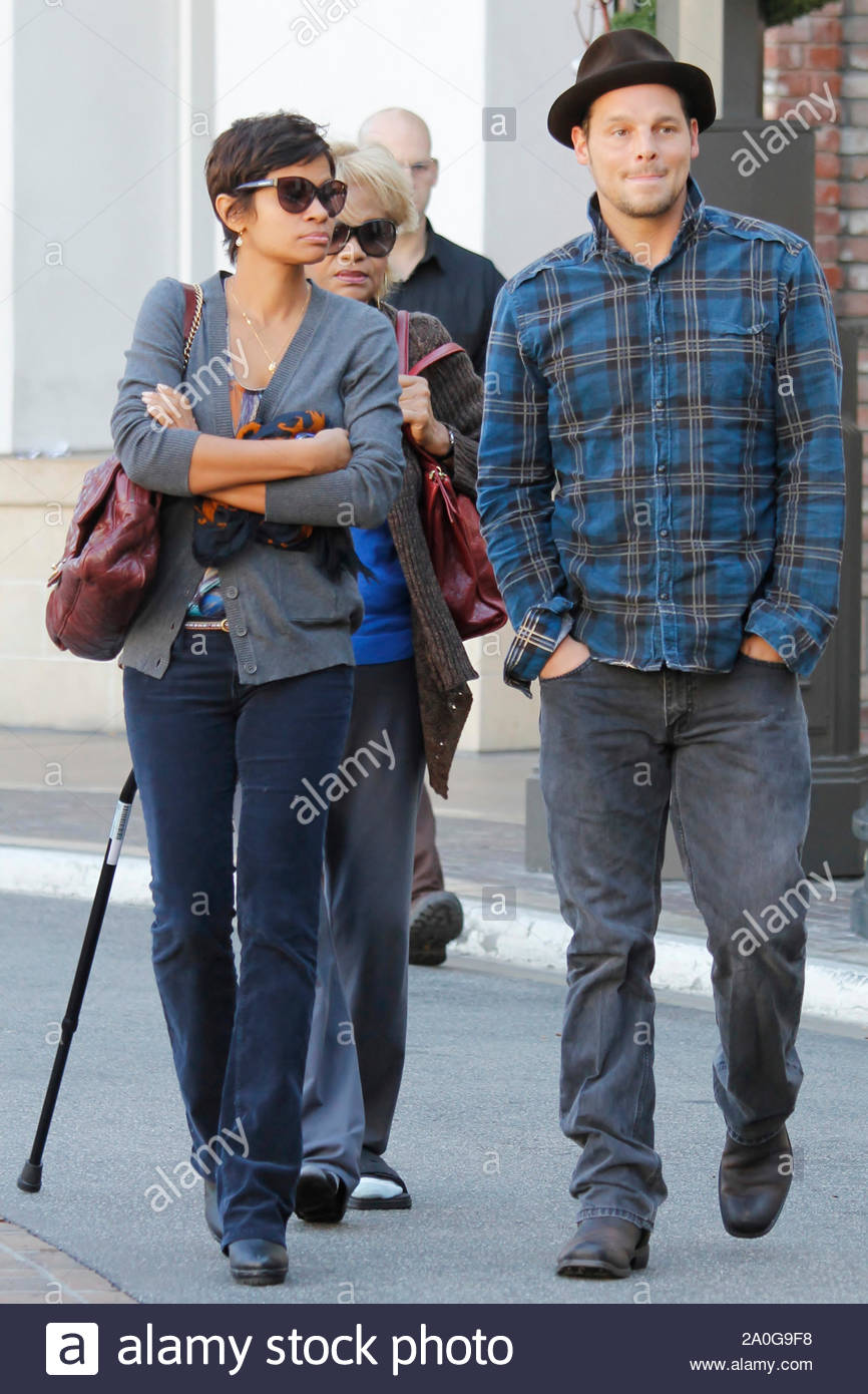 Justin Chambers Wife Keisha Chambers Stock Photos & Justin Chambers ...