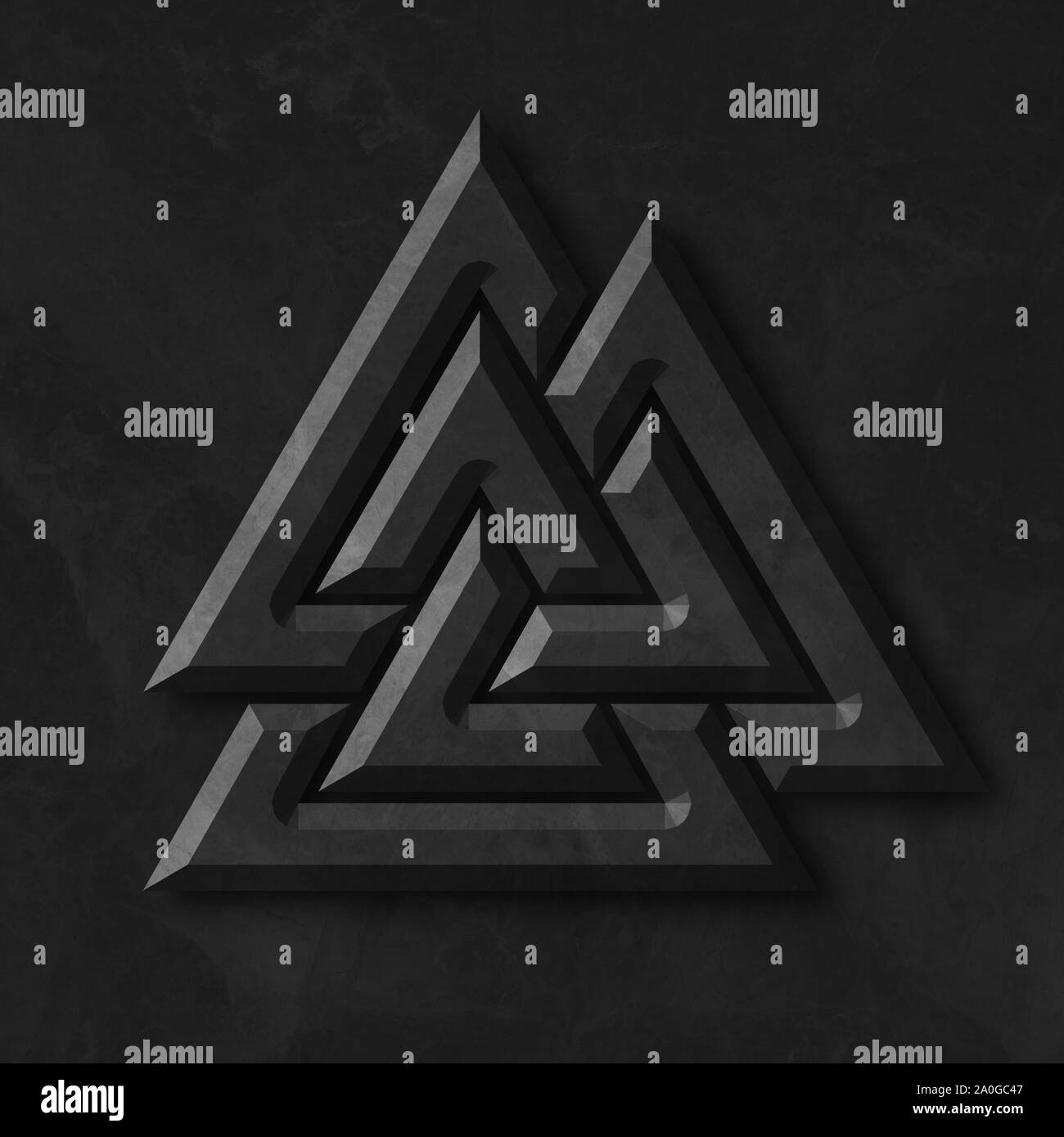 Valknut Black and White Stock Photos & Images - Alamy