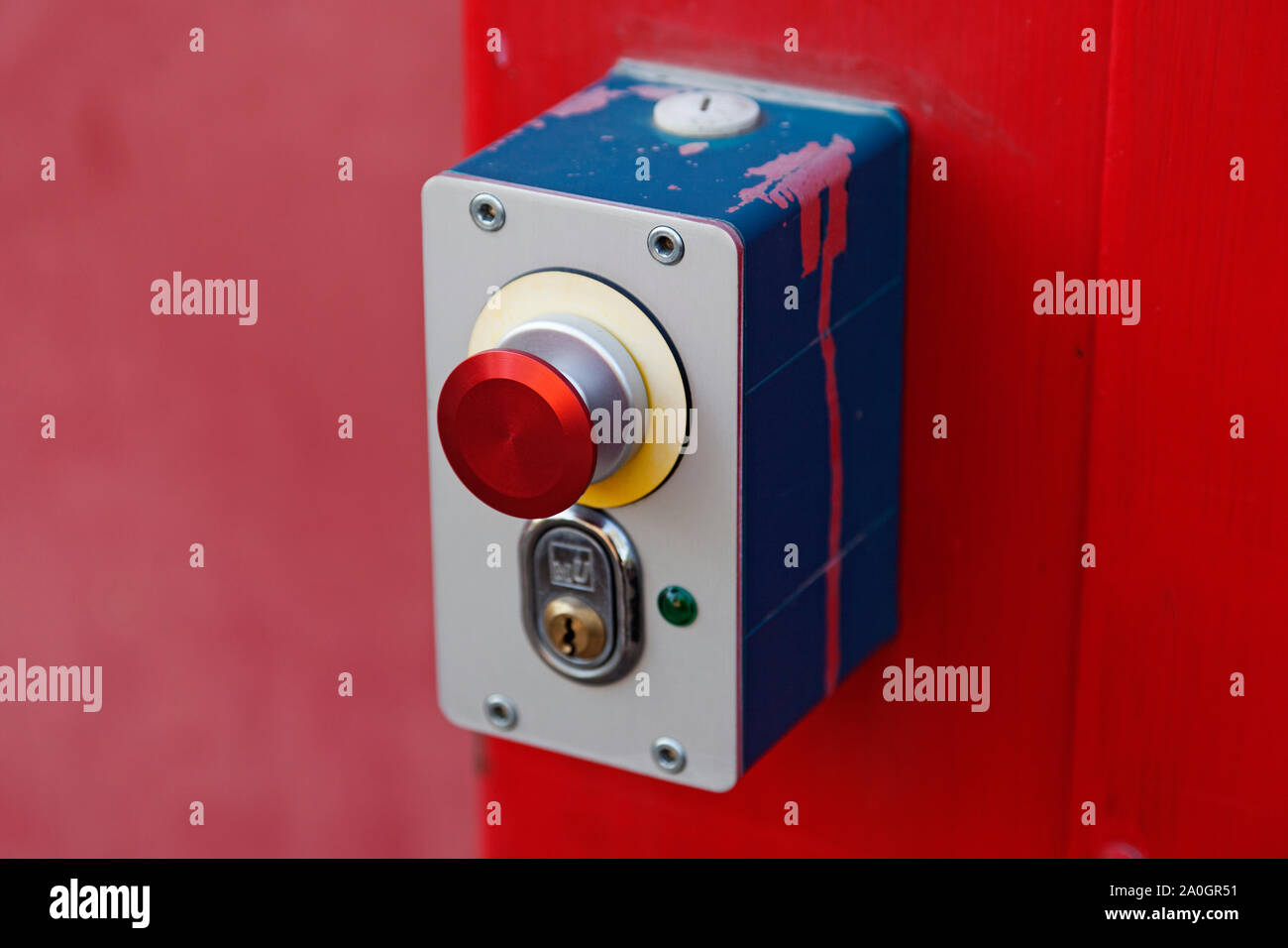 Industrial Electric Switch Panel Buttons High Resolution Stock ...