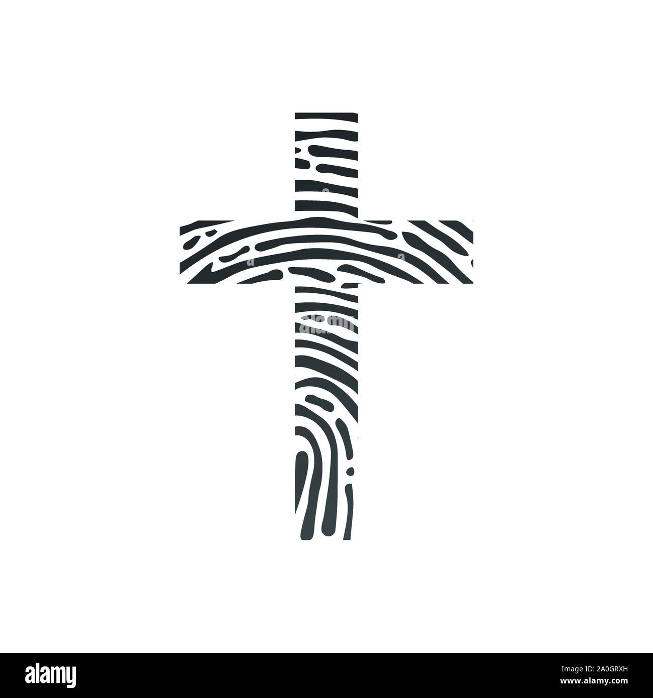 Handprint of jesus Stock Vector Images - Alamy