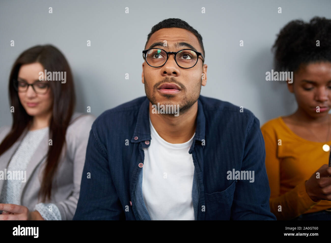Focus interview hi-res stock photography and images - Alamy