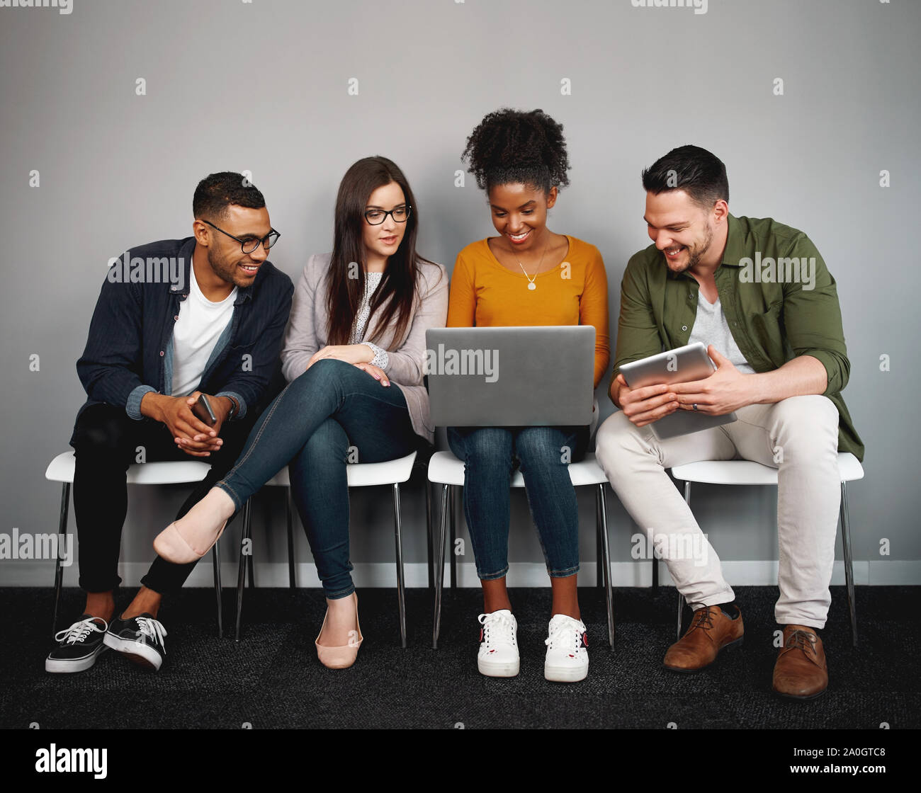 Waiting in queue hi-res stock photography and images - Alamy