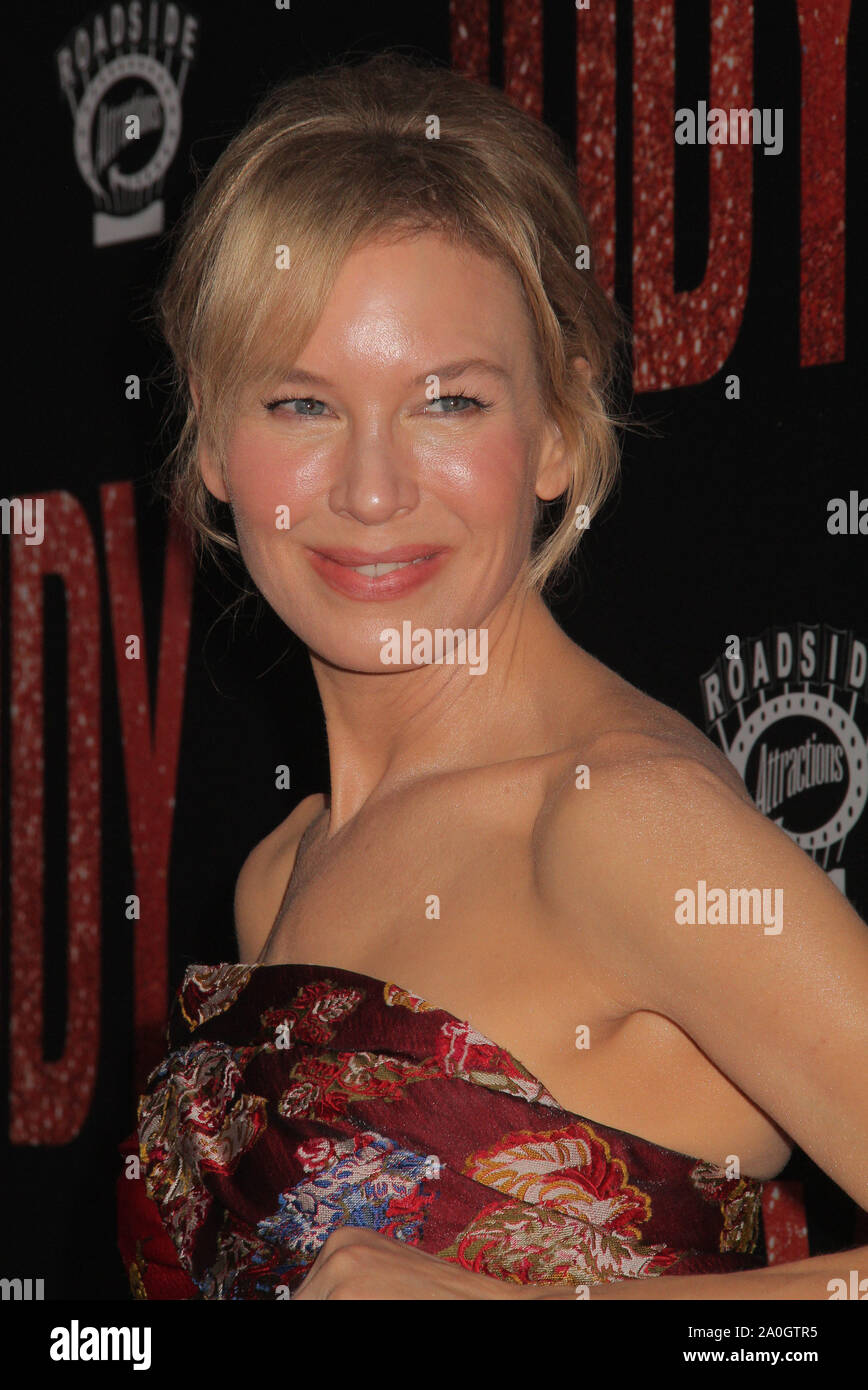 Renee Zellweger 09/19/2019 The Los Angeles Premiere of "JUDY" held at ...