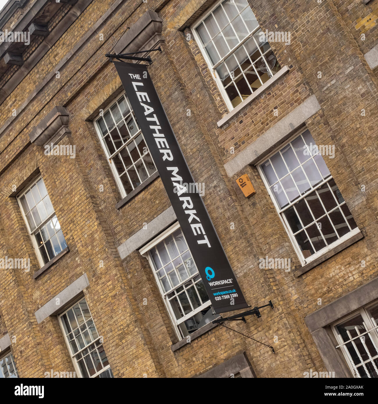 Leather sign hi-res stock photography and images - Alamy