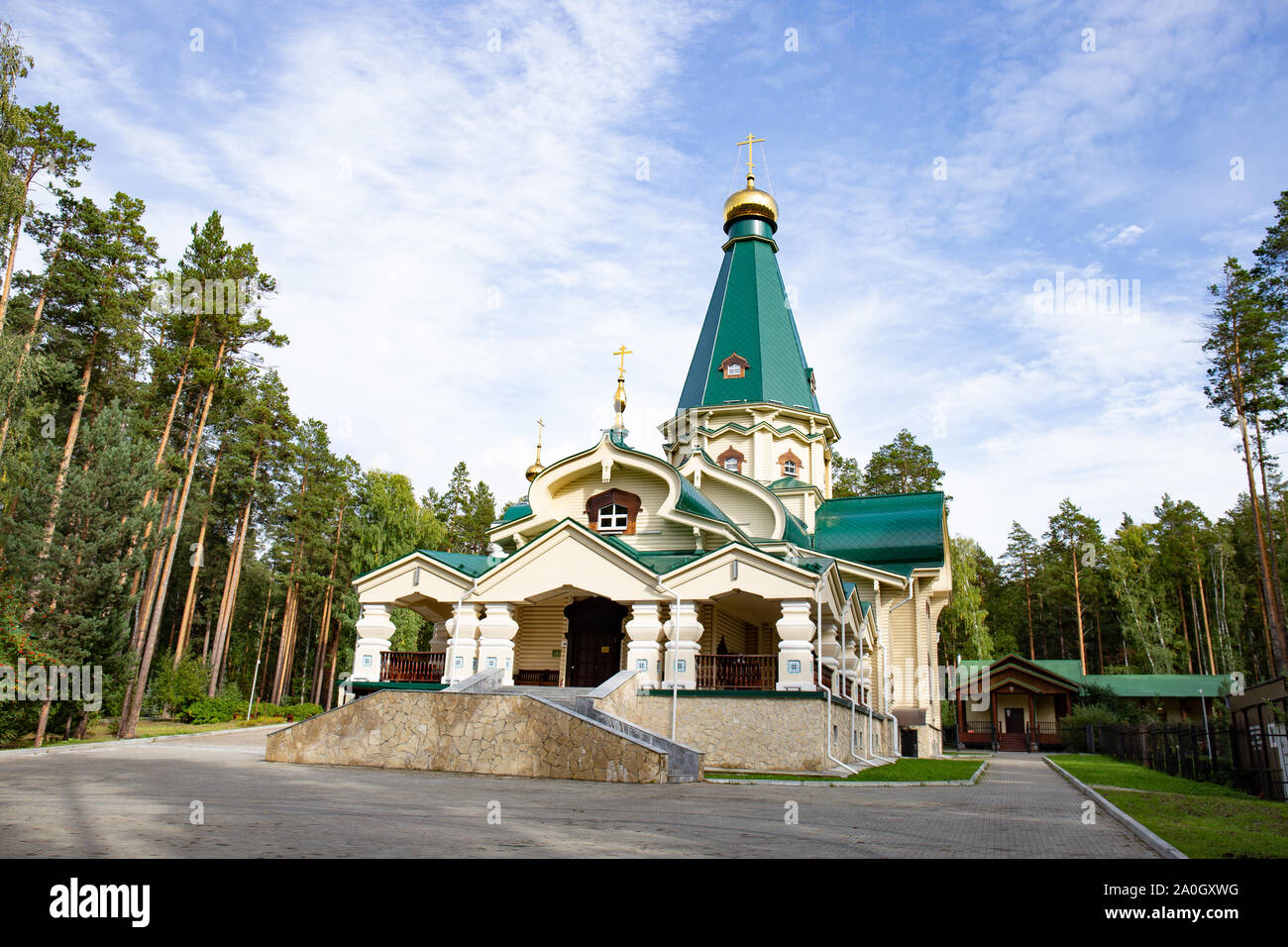 Ganina Yama Ganyas Pit - Complex of wooden Orthodox churches at the ...