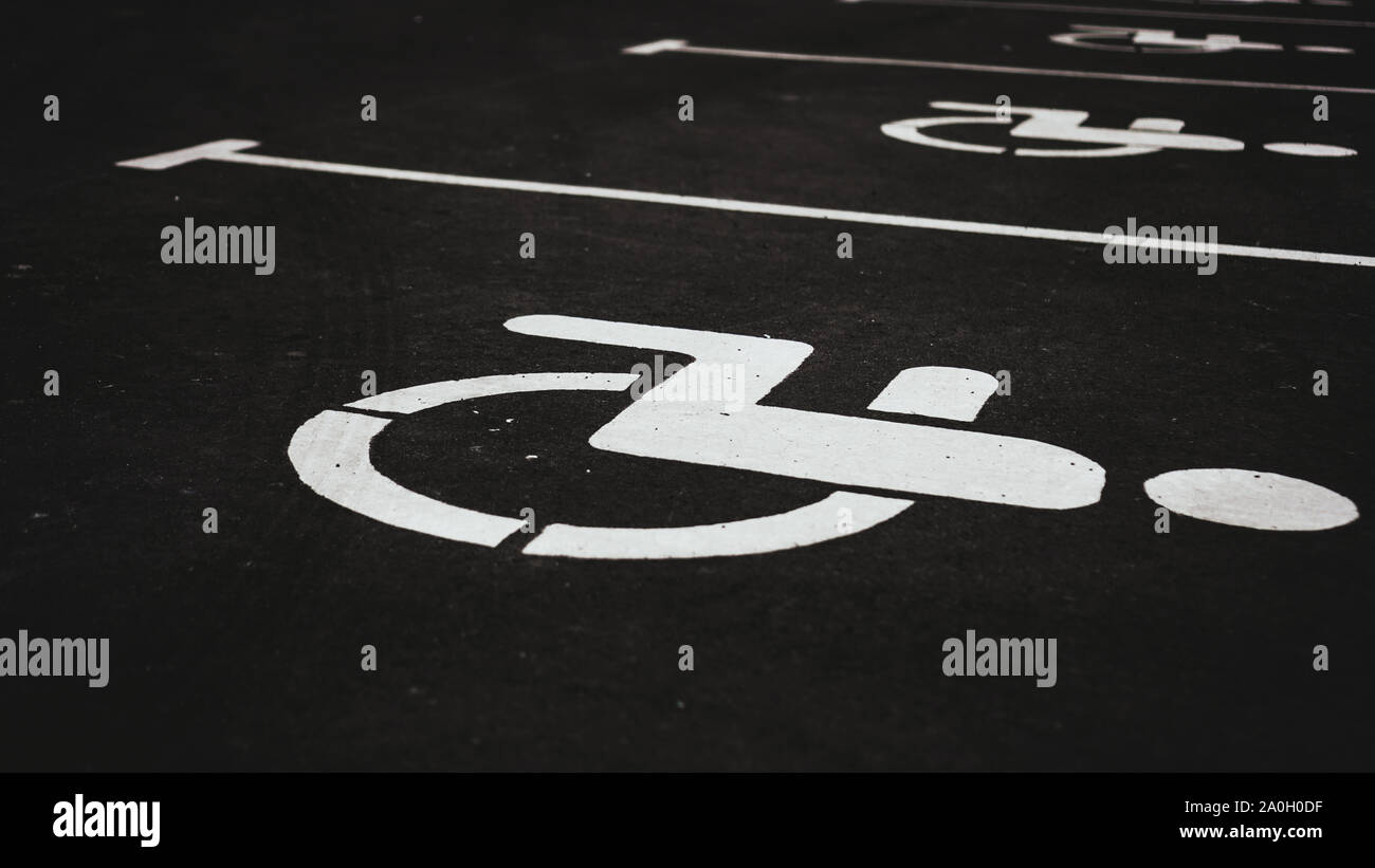 Parking Place Sign For Disabled On Grey Dark Brick Stock Photo Alamy parking-place-sign-for-disabled-on-grey-dark-brick-stock-photo-alamy