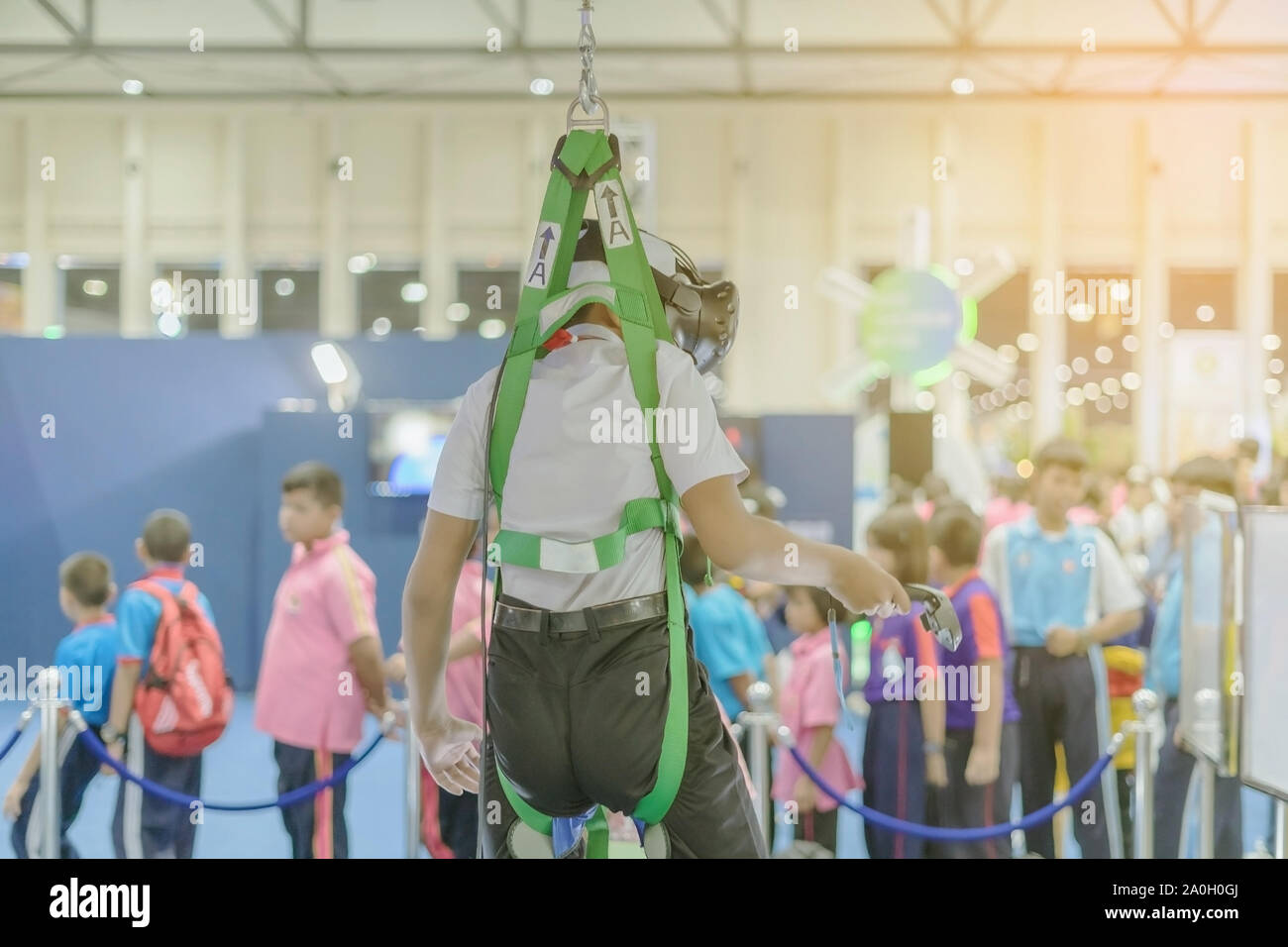 Space gravity experiments for student in the science experiment center ...