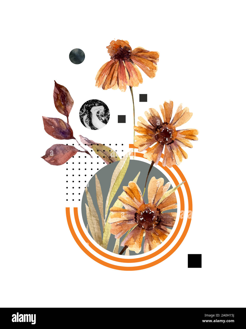 Geometrical banner Cut Out Stock Images & Pictures - Alamy