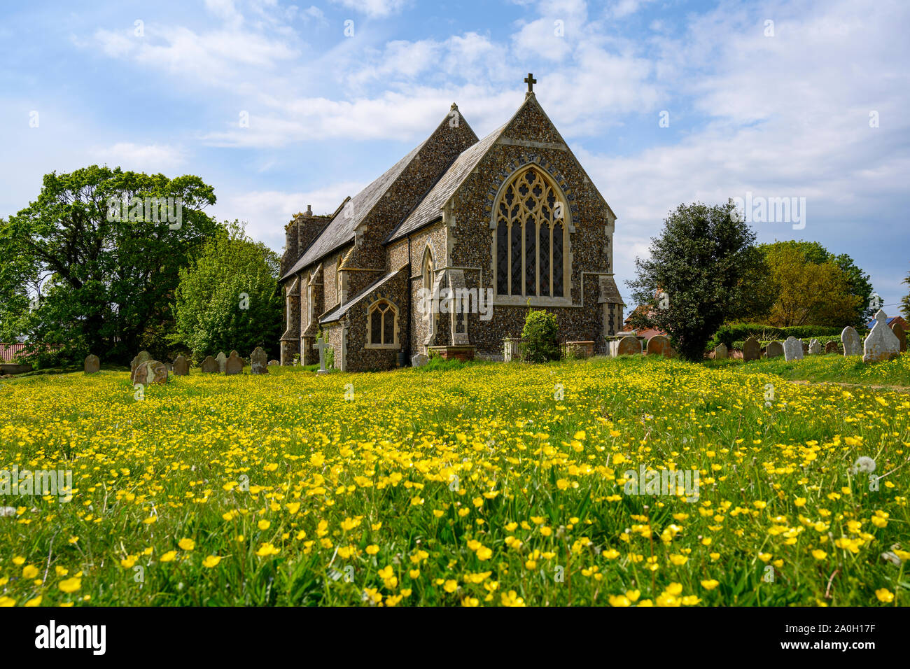 Alderton church hi-res stock photography and images - Alamy