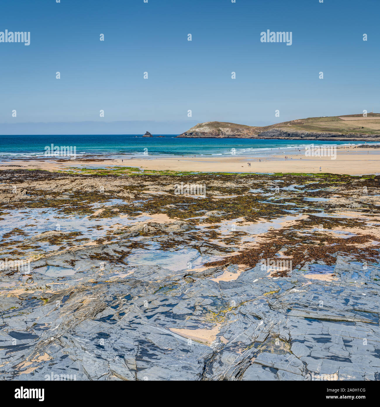 Trevose head lighthouse cornwall england hi-res stock photography and ...