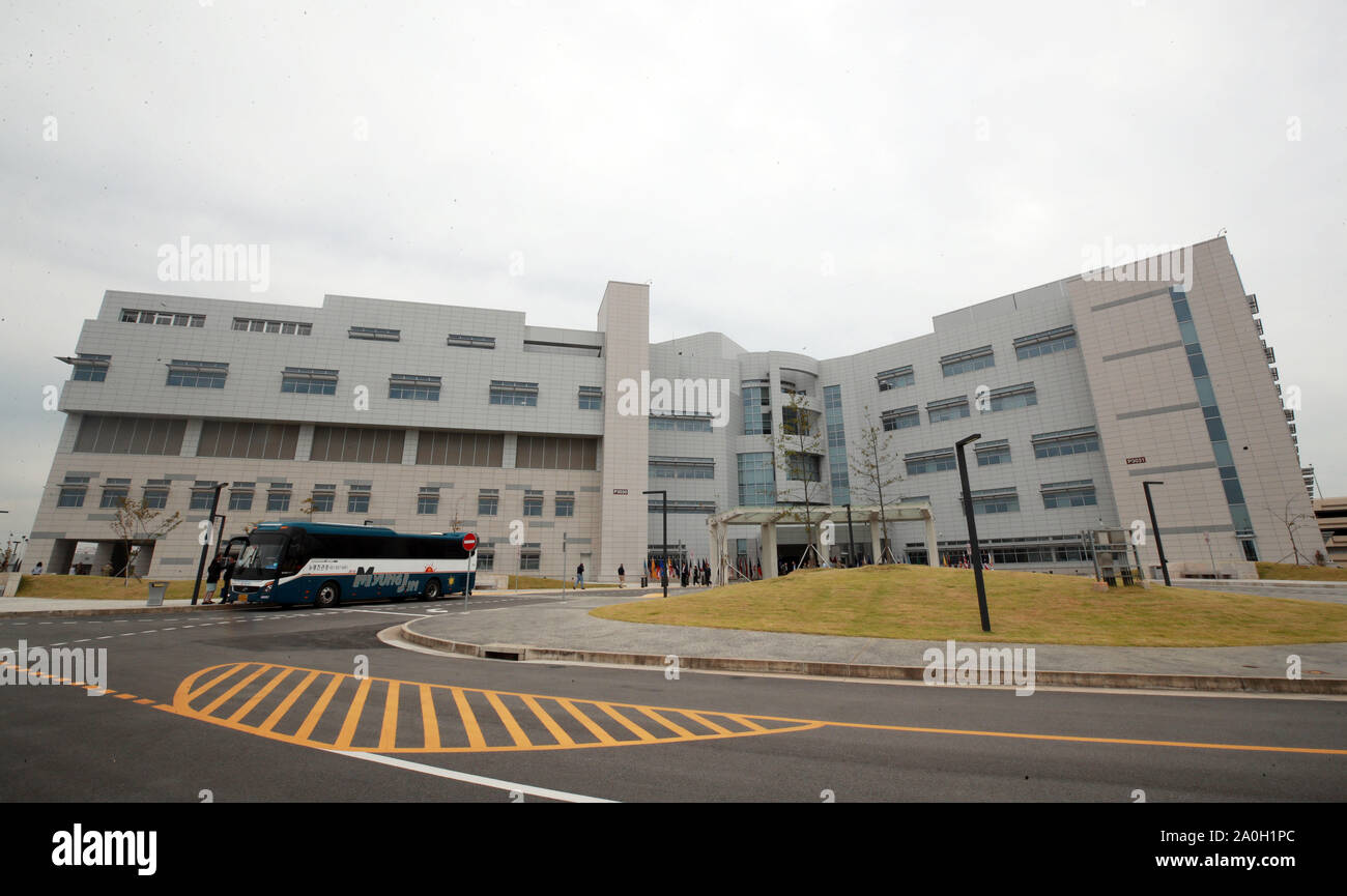 20th Sep, 2019. U.S. Army hospital opens This photo taken Sept. 20 ...