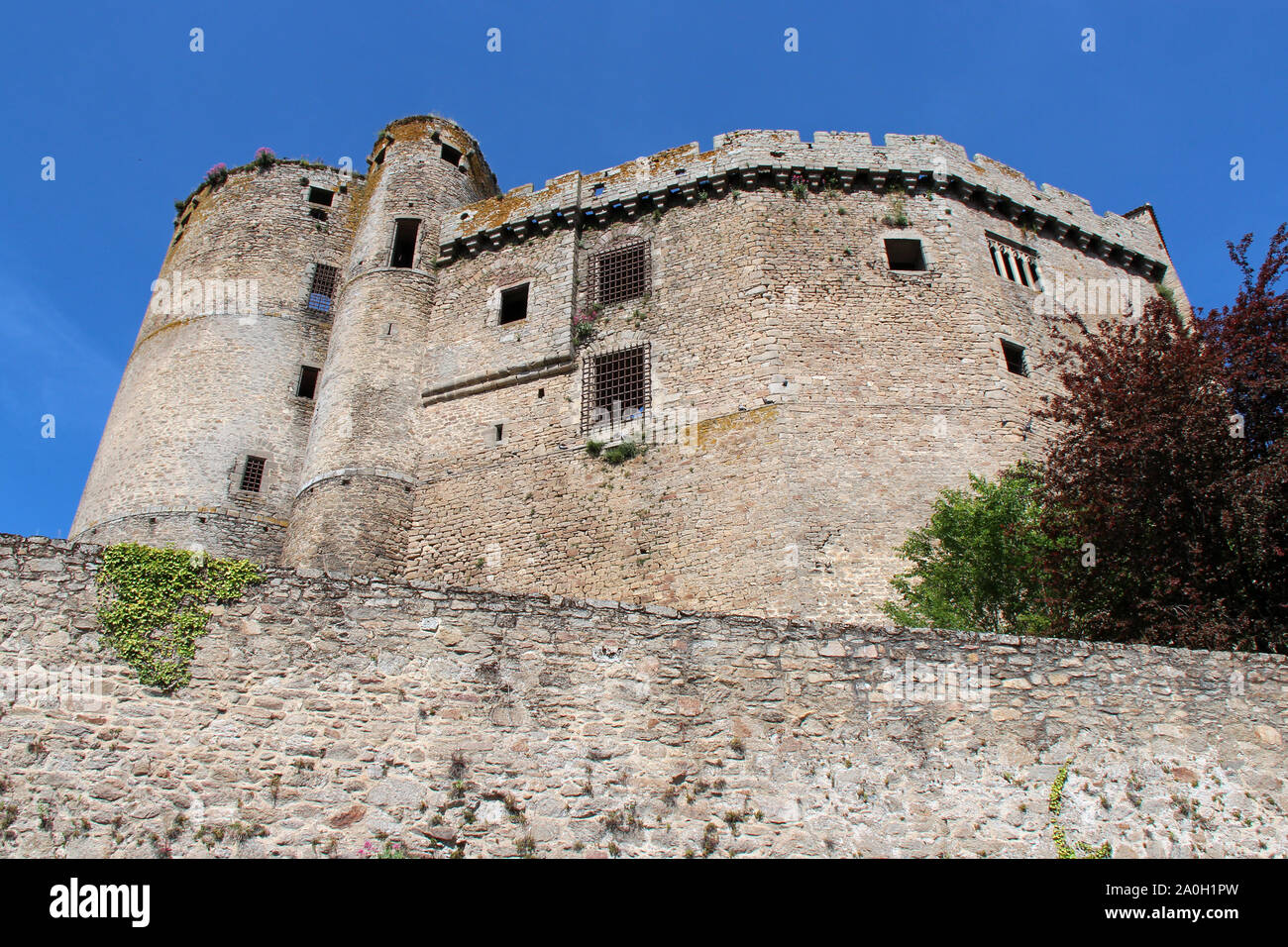 medival castle in clisson (france Stock Photo - Alamy
