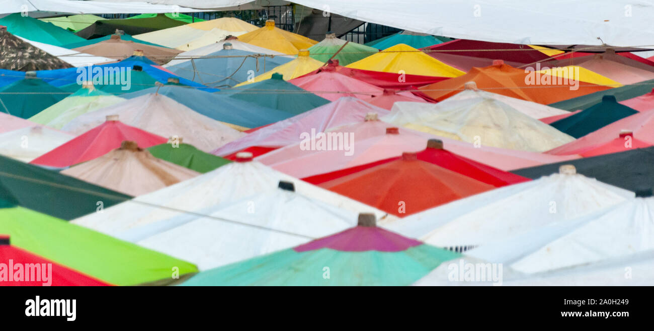 Colorful market tents hi-res stock photography and images - Alamy
