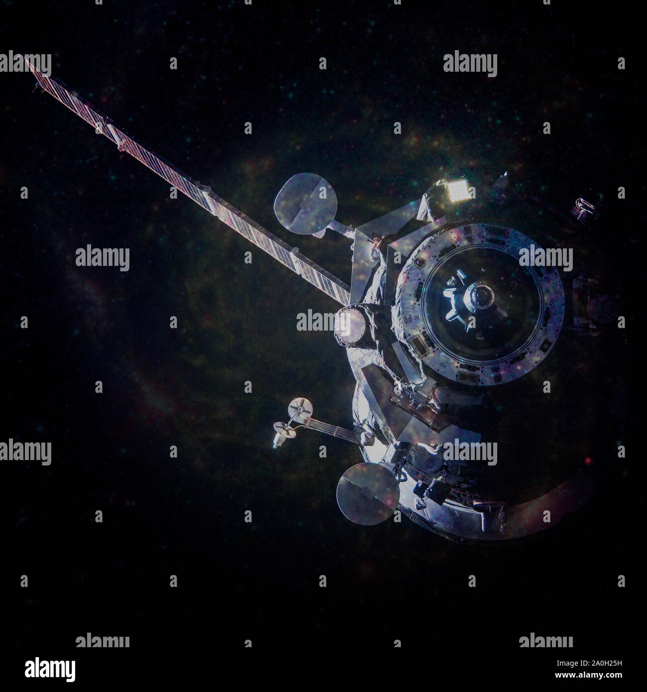 Spacecraft. Cosmic art, science fiction wallpaper. Elements of this ...